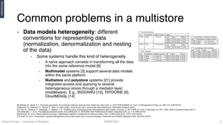 [ADBIS 2021] - Optimizing Execution Plans in a Multistore | PPT