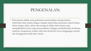 Slide alam sekitar(arif fikri) | PPTX