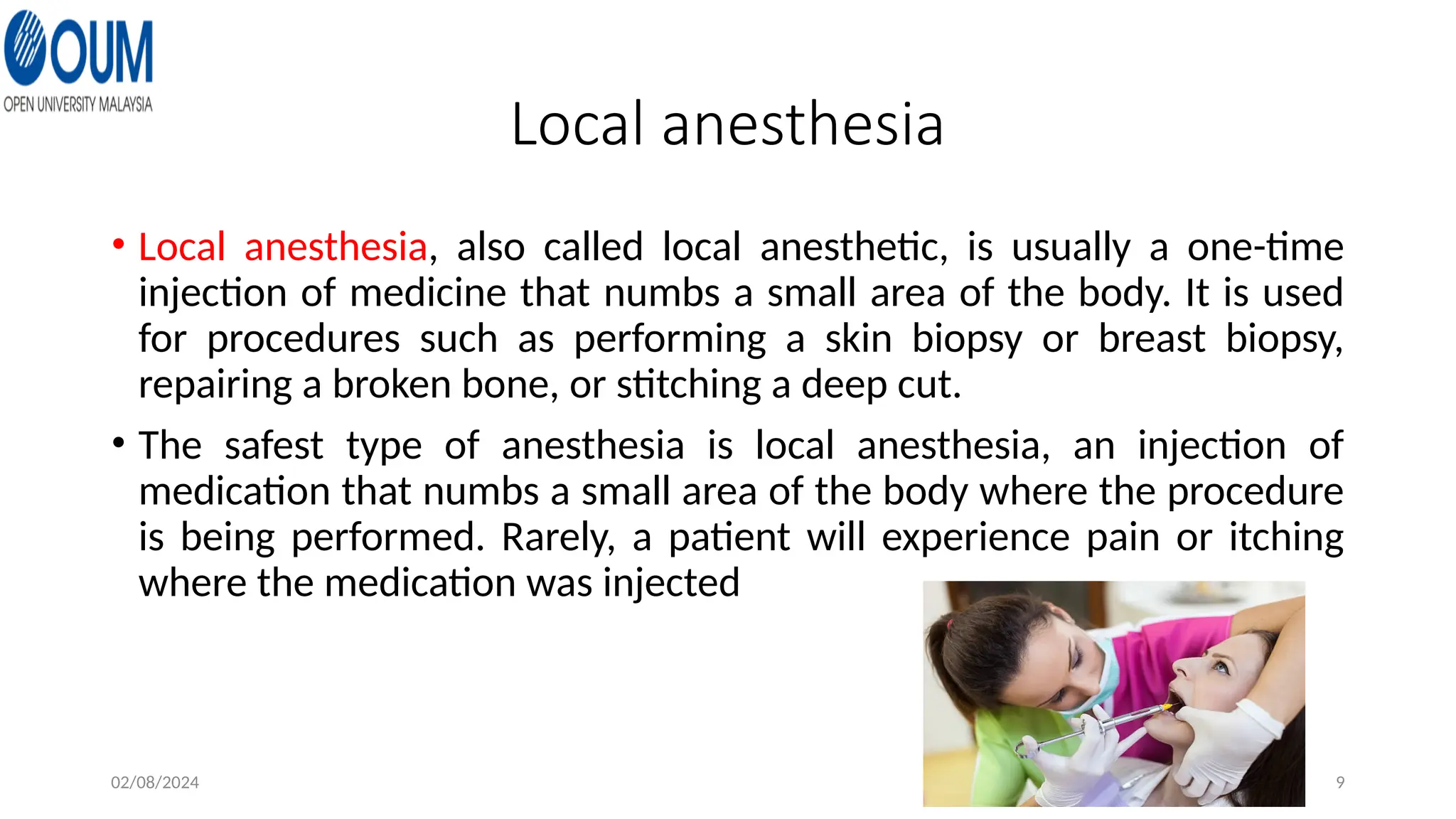 SLIDE ANAESTHESIA.pptx this slide share abut anesthesia | PPTX