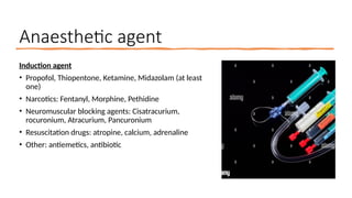 SLIDE ANAESTHESIA.pptx this slide share abut anesthesia | PPT