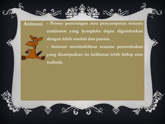 Slide animasi dan reka bentuk penerbitan | PPT