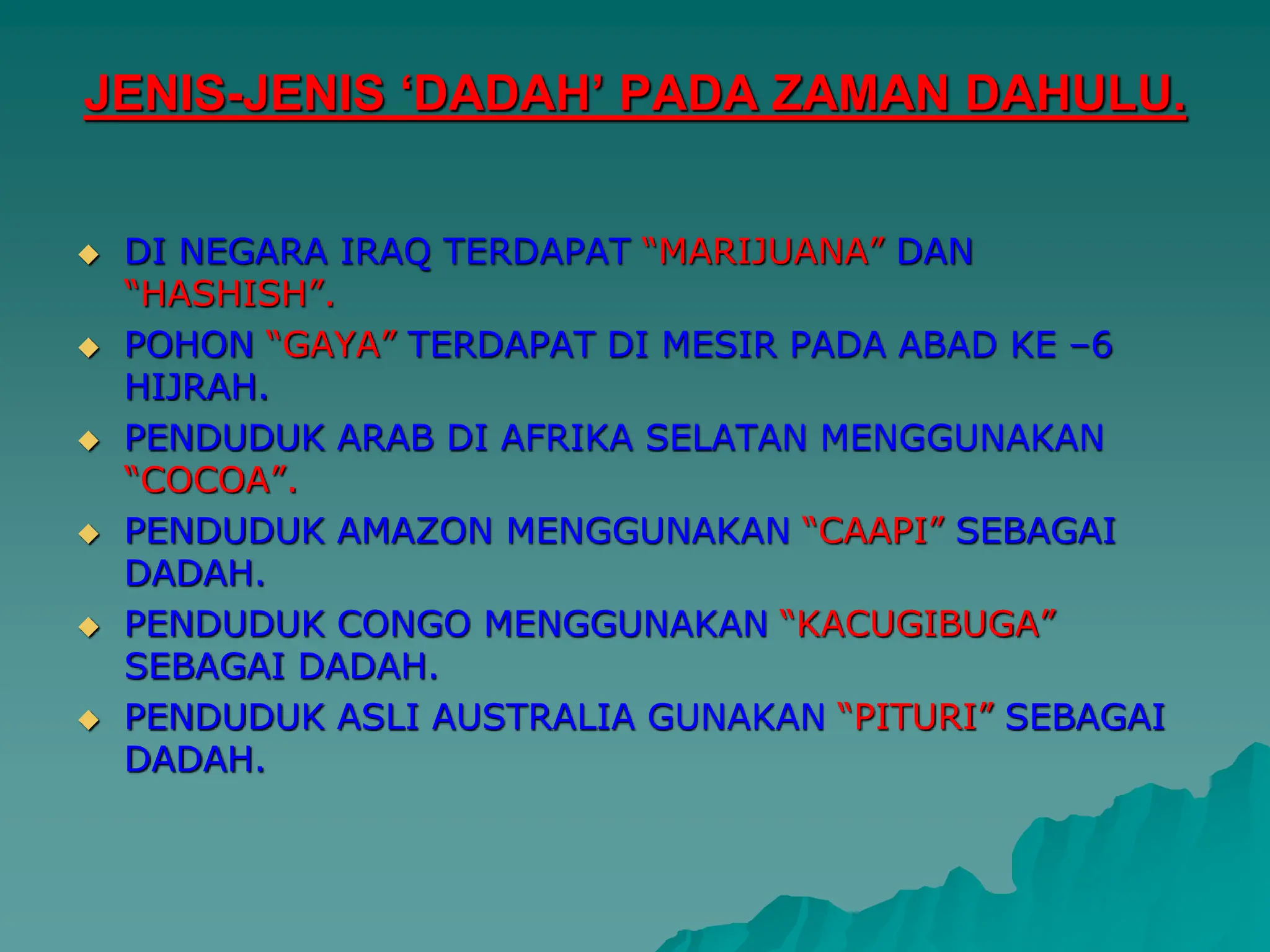 SLIDE ANTI DADAH sekolah rendah tahun 2024 | PPT