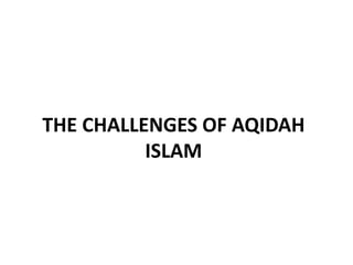(slide aqidah).pptx | Islam | Religion & Spirituality