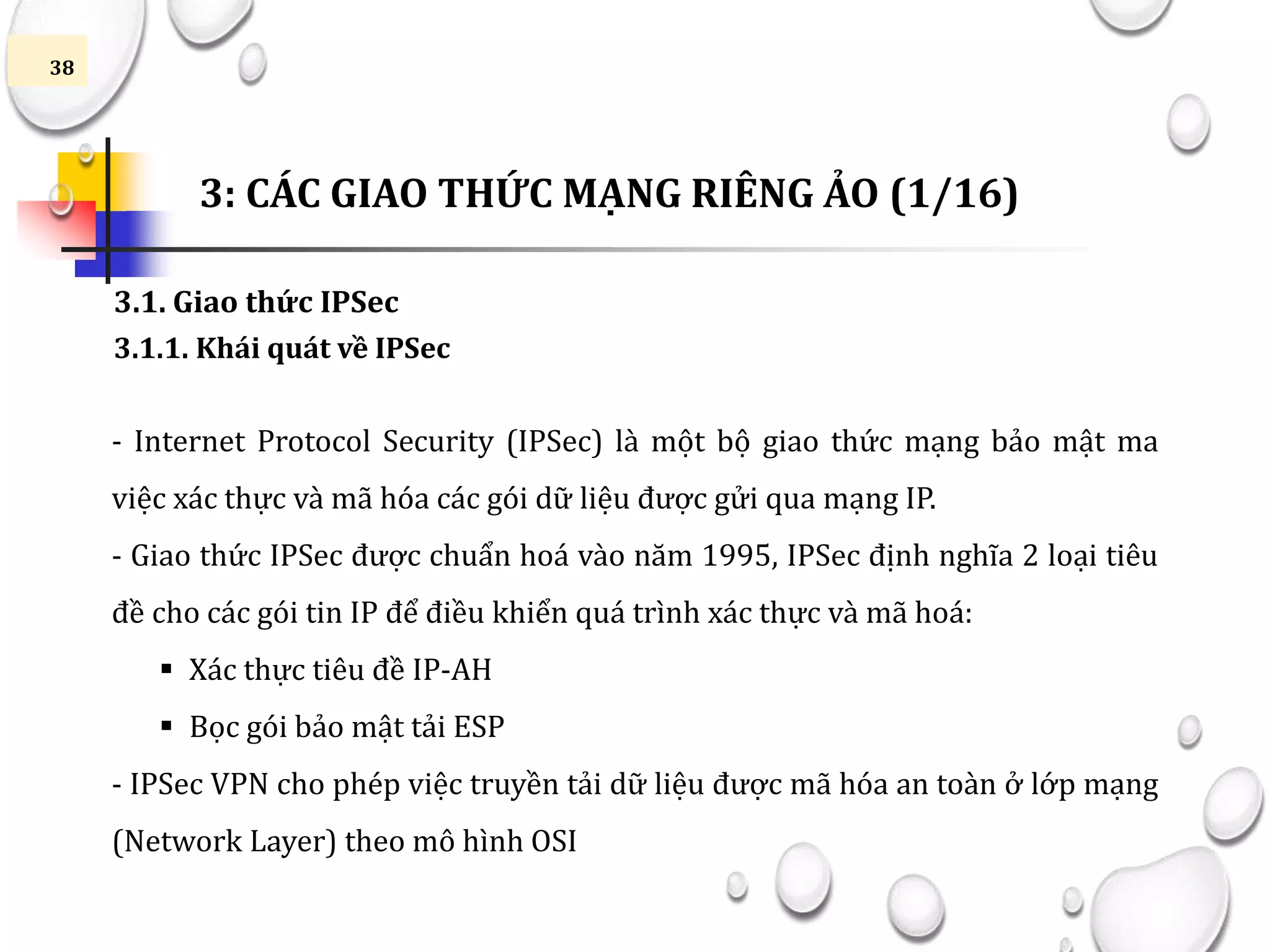 Slide An toàn mạng nâng cao PTIT | PPTX