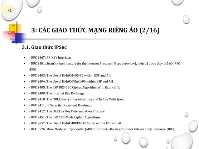 Slide An toàn mạng nâng cao PTIT | PPTX