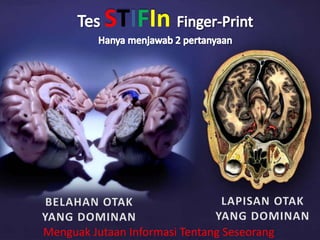 Slide Presentasi STIFIn | PPTX