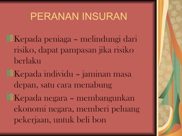 Bab 2 : Insuran (T5) | PPT