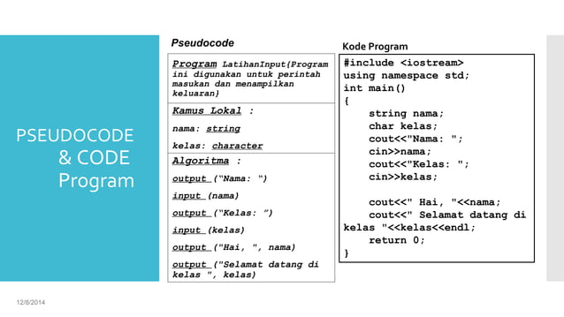 Slide bab 2_perintah masukan dan operator | PPT