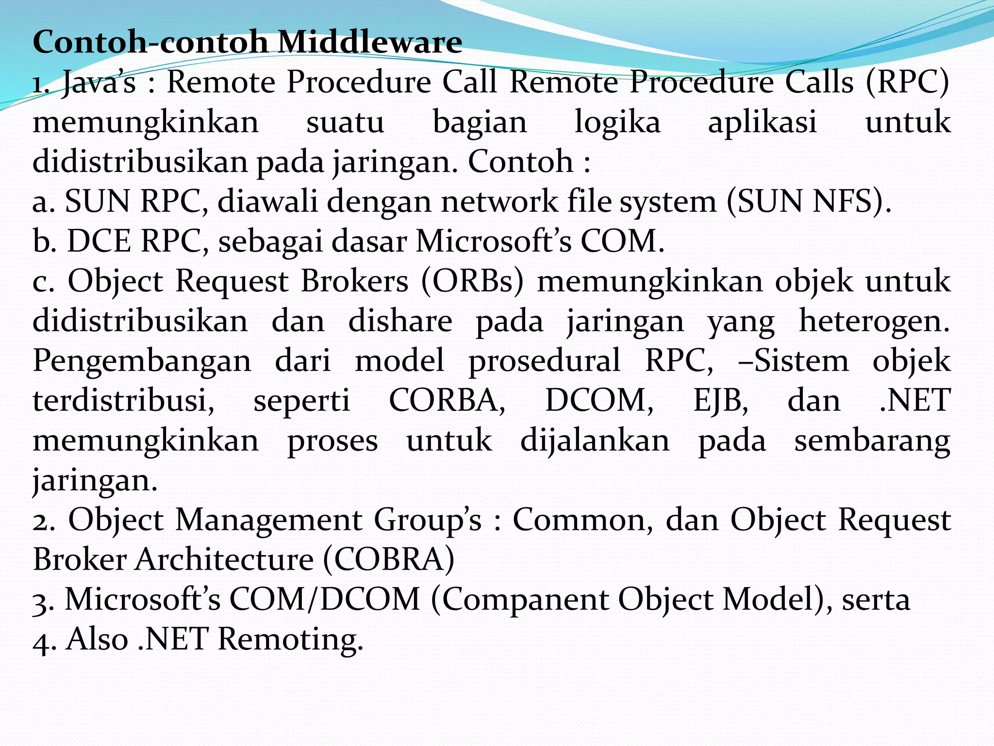 Slide bab 6 middleware | PPT