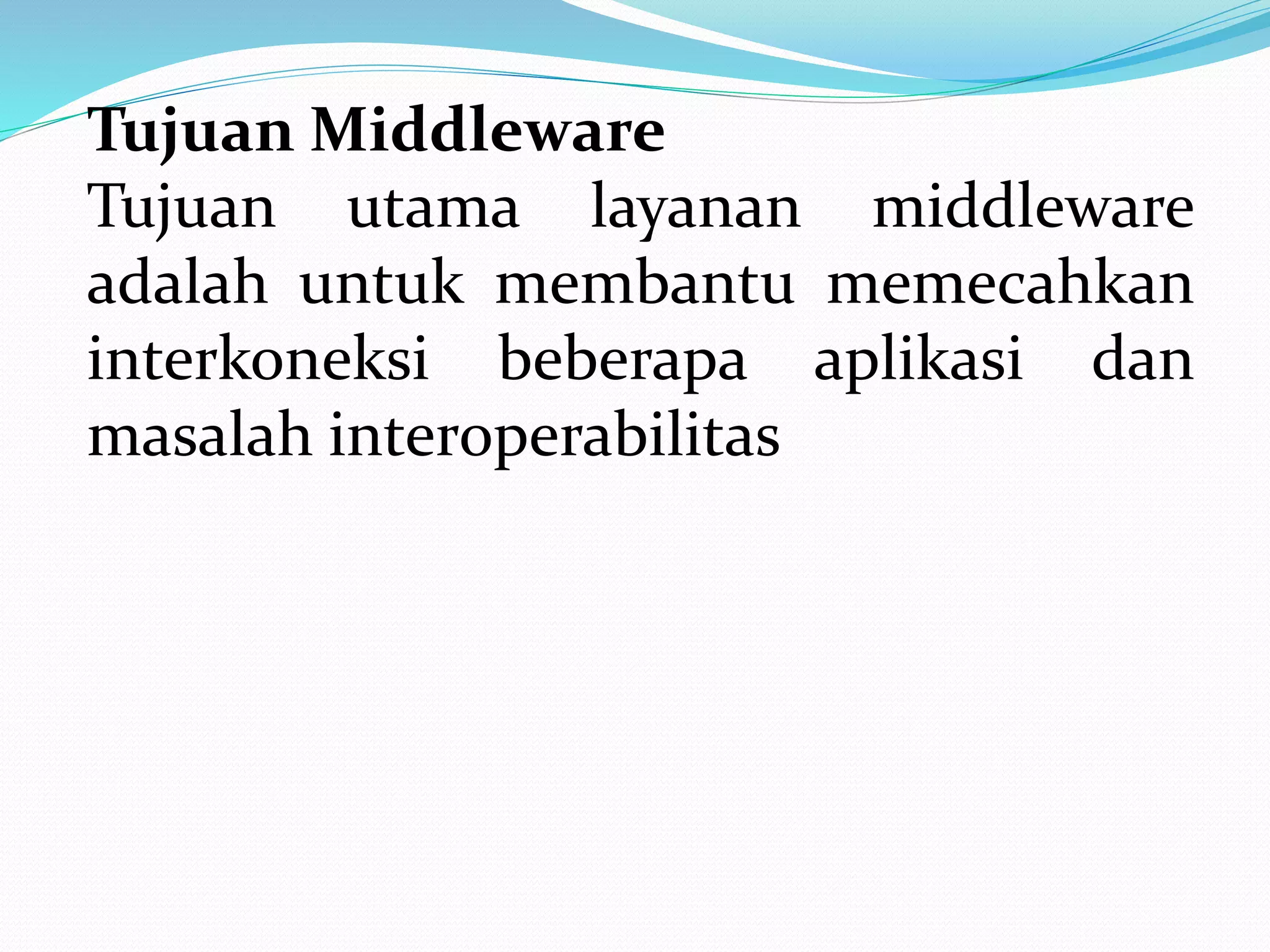 Slide bab 6 middleware | PPT