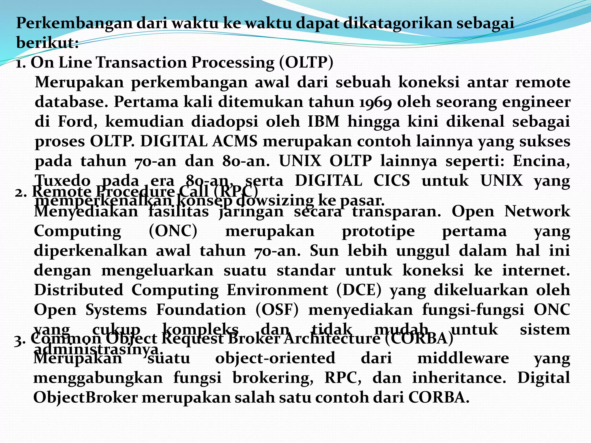 Slide bab 6 middleware | PPTX