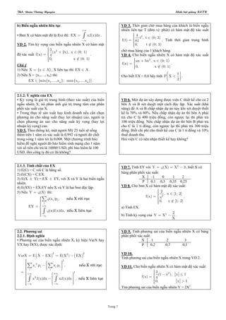 Slide bài giảng tổng hợp xác suất thống kê | PDF