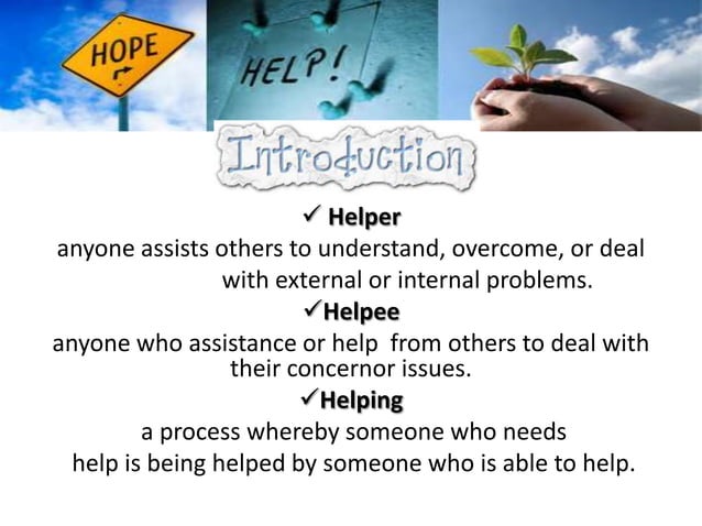 Slide basic helping | PPT