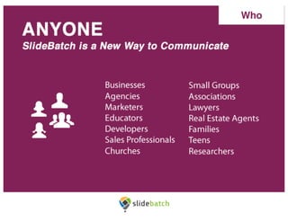 Slide batch overview | PDF