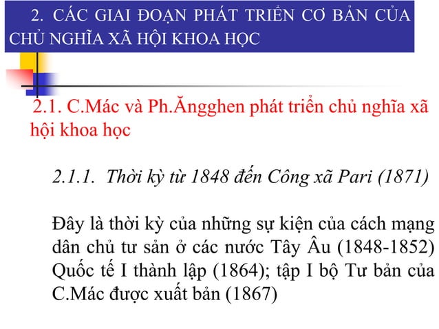Slide Bài giảng môn CNXH khoa học - C1..pptx