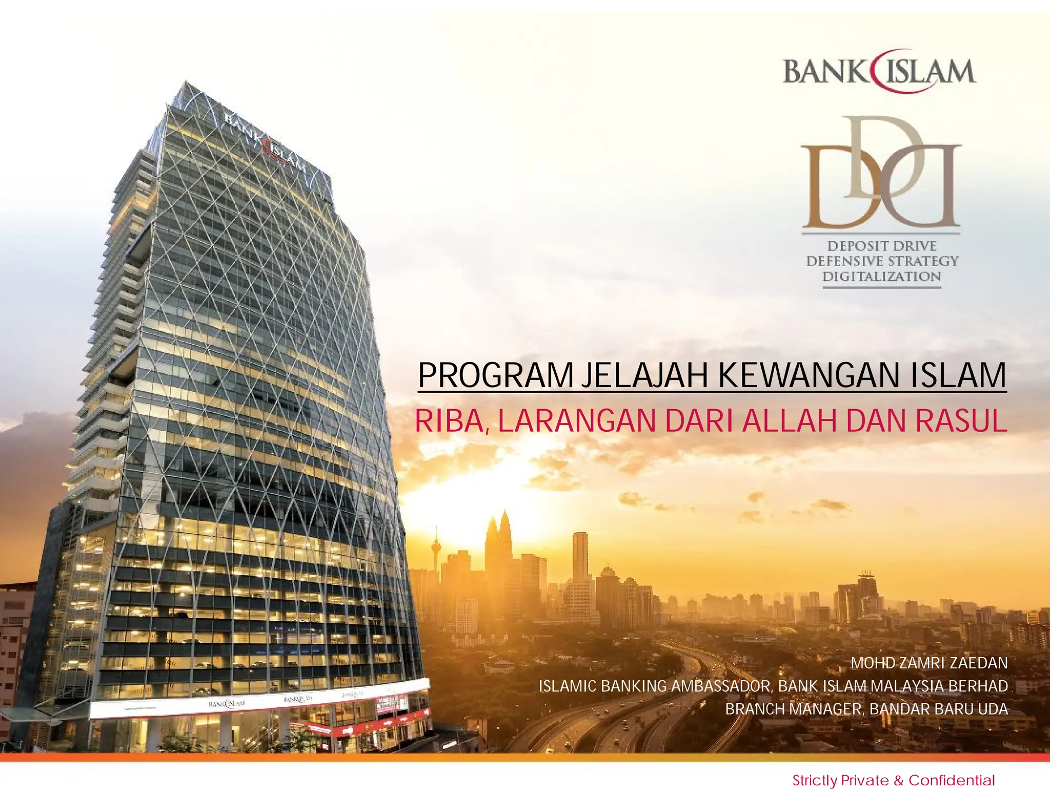 SLIDE RIBA DARIPADA BANK ISLAM TENTANG RIBA | PDF