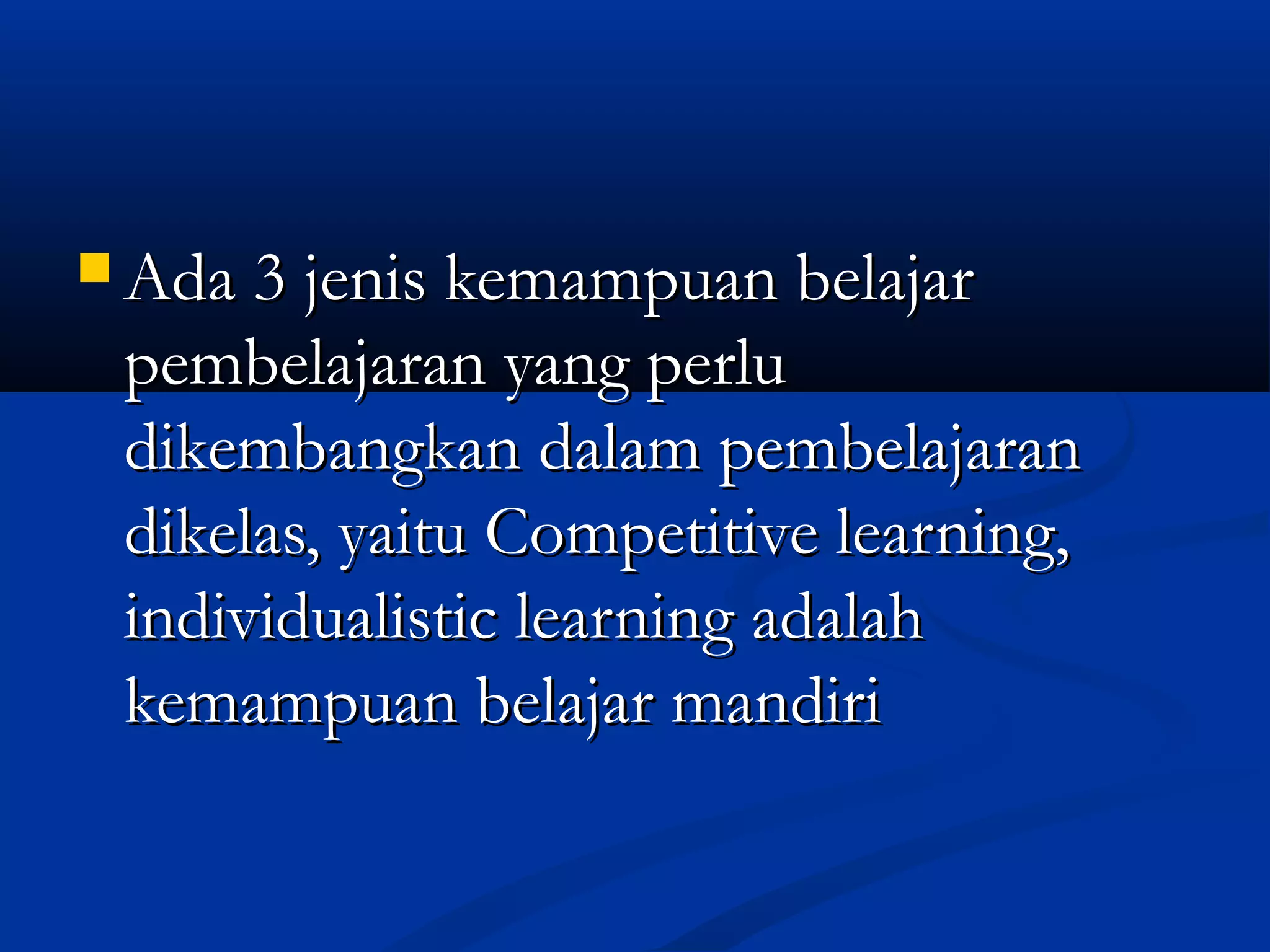 Slide blc lengkap | PPT