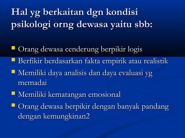 Slide blc lengkap | PPT