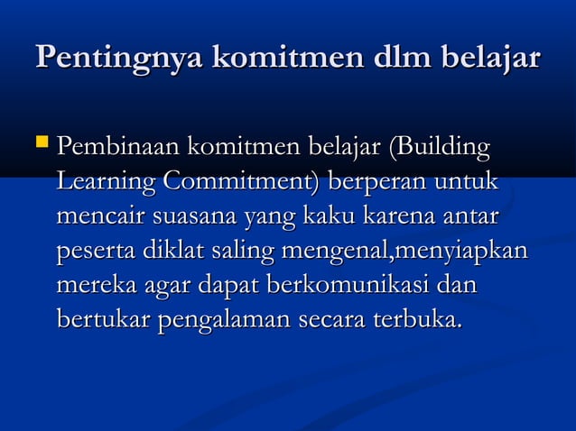 Slide blc lengkap | PPT