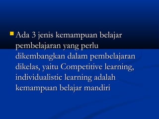 Slide blc lengkap | PPT