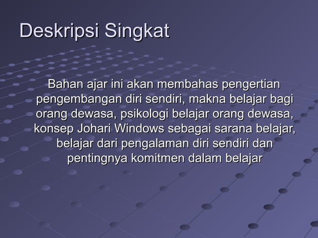 Slide blc lengkap | PPT