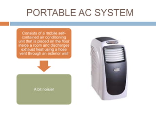 central air conditioning system | PPTX