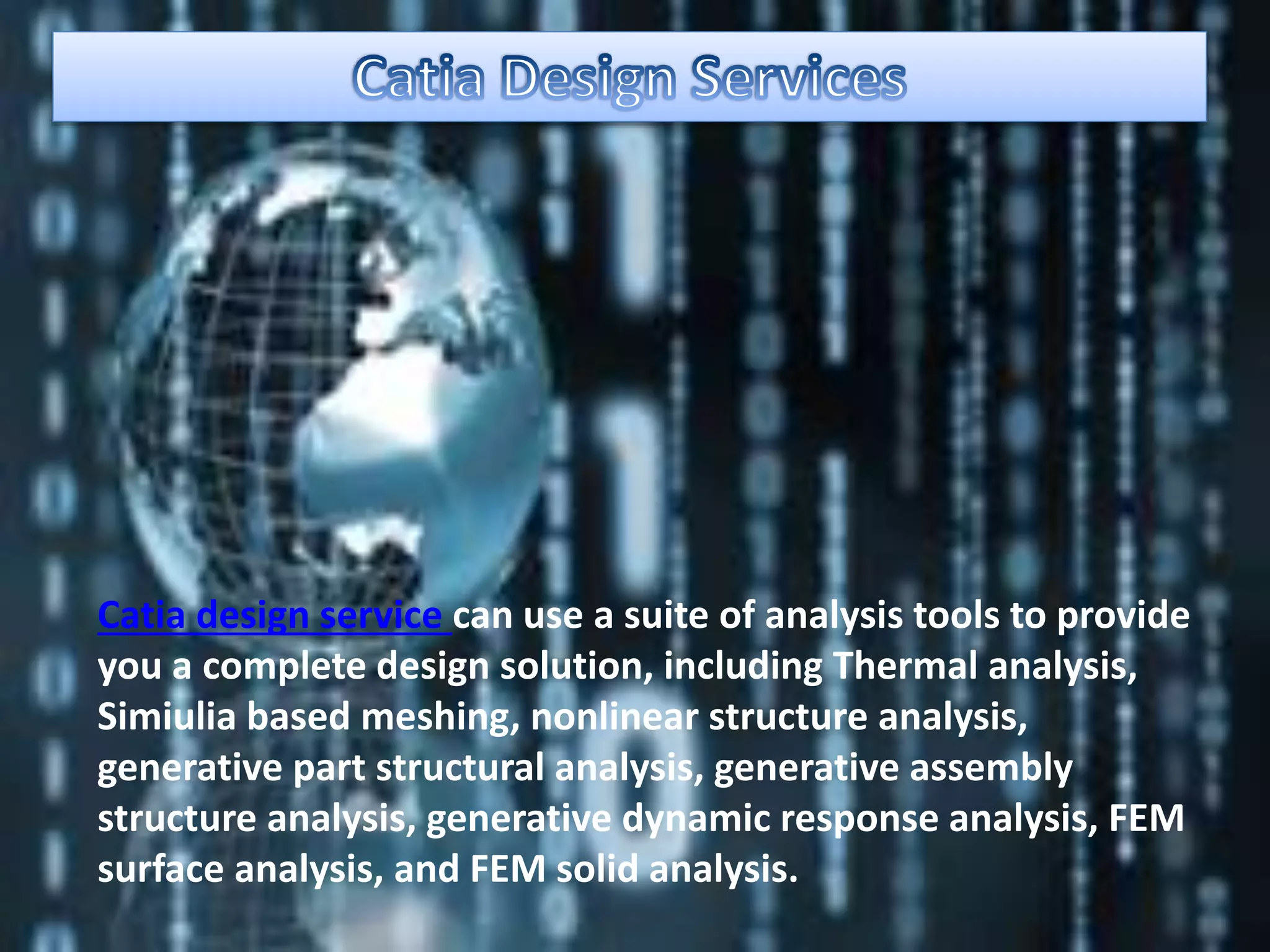 Aircraft Seat Catia Sample Model | PPTX