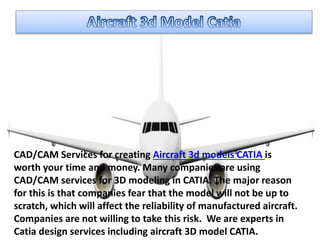 Aircraft Seat Catia Sample Model | PPTX