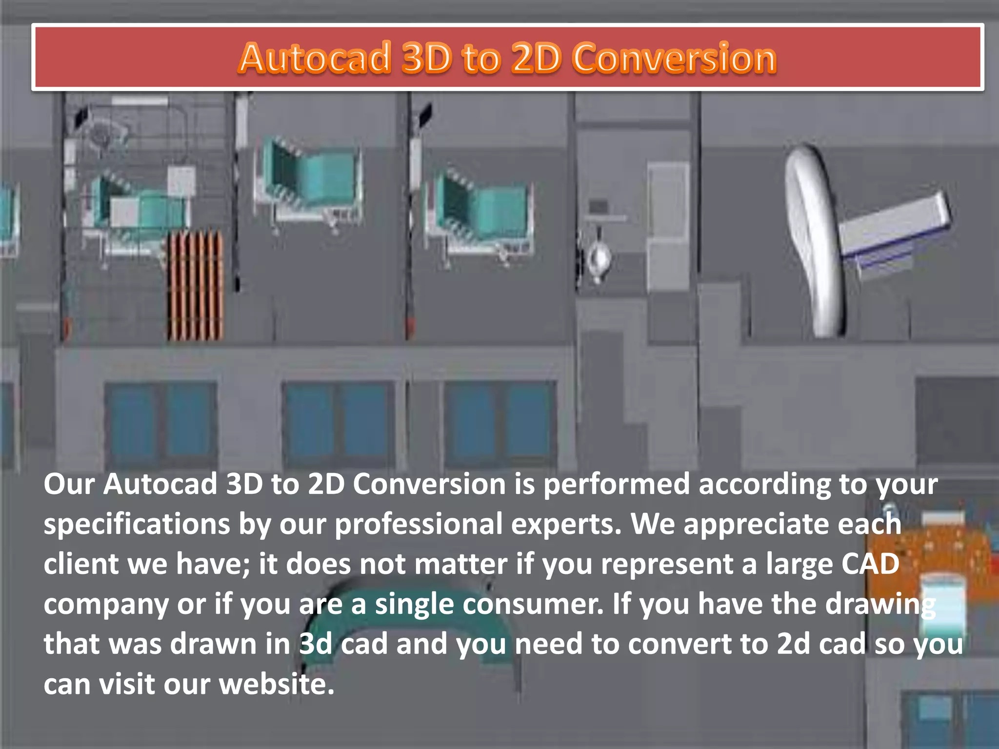 Convert 2d Drawing to 3d Model | PPTX