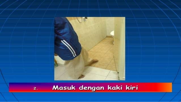 Slide cara penggunaan tandas | PPTX