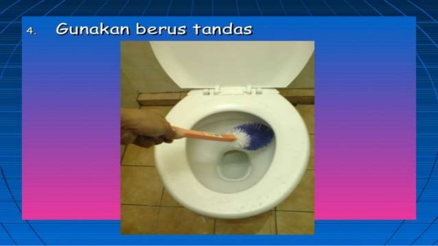 Slide cara penggunaan tandas | PPTX