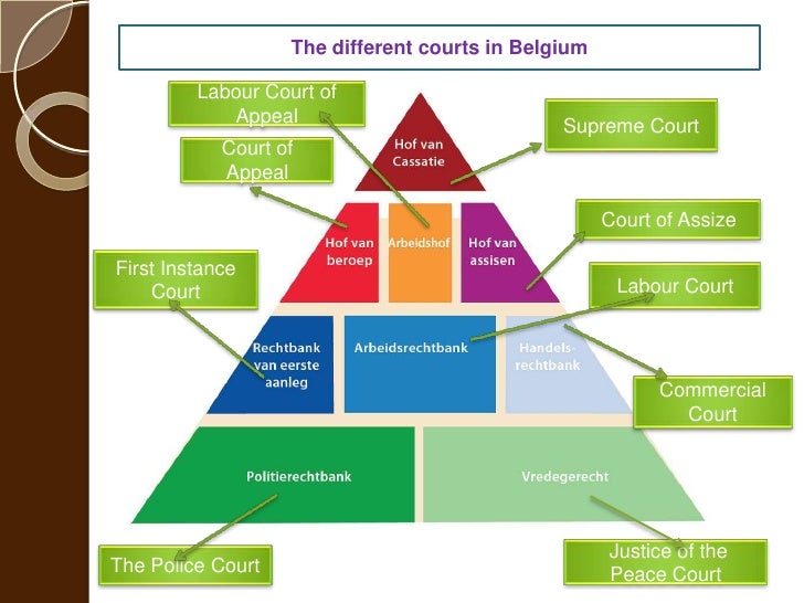 The belgian court system