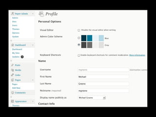 Filling out your blog profile and writing your first blog posts | PDF