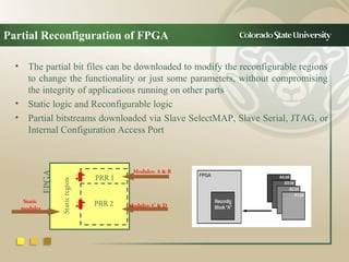 Runtime Reconfigurable Network-on-chips for FPGA-based Devices | PPT