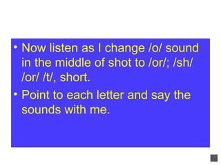 Blending Words With r-Controlled | PPT