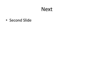 Slide cast testing | PPT