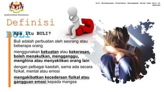 Bully di sekolah adalah salah satu salah laku yang harus dielakkan di ...