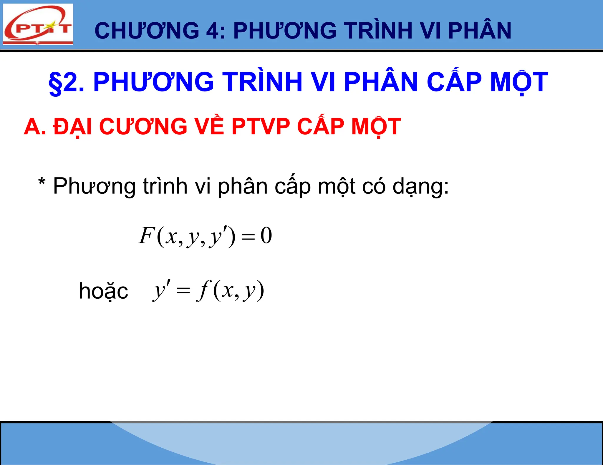 slide chương 4 Giải tích 2 from PTIT in Hanoi.pdf
