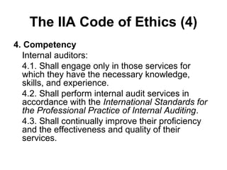 Slide cia course ethics | PPT