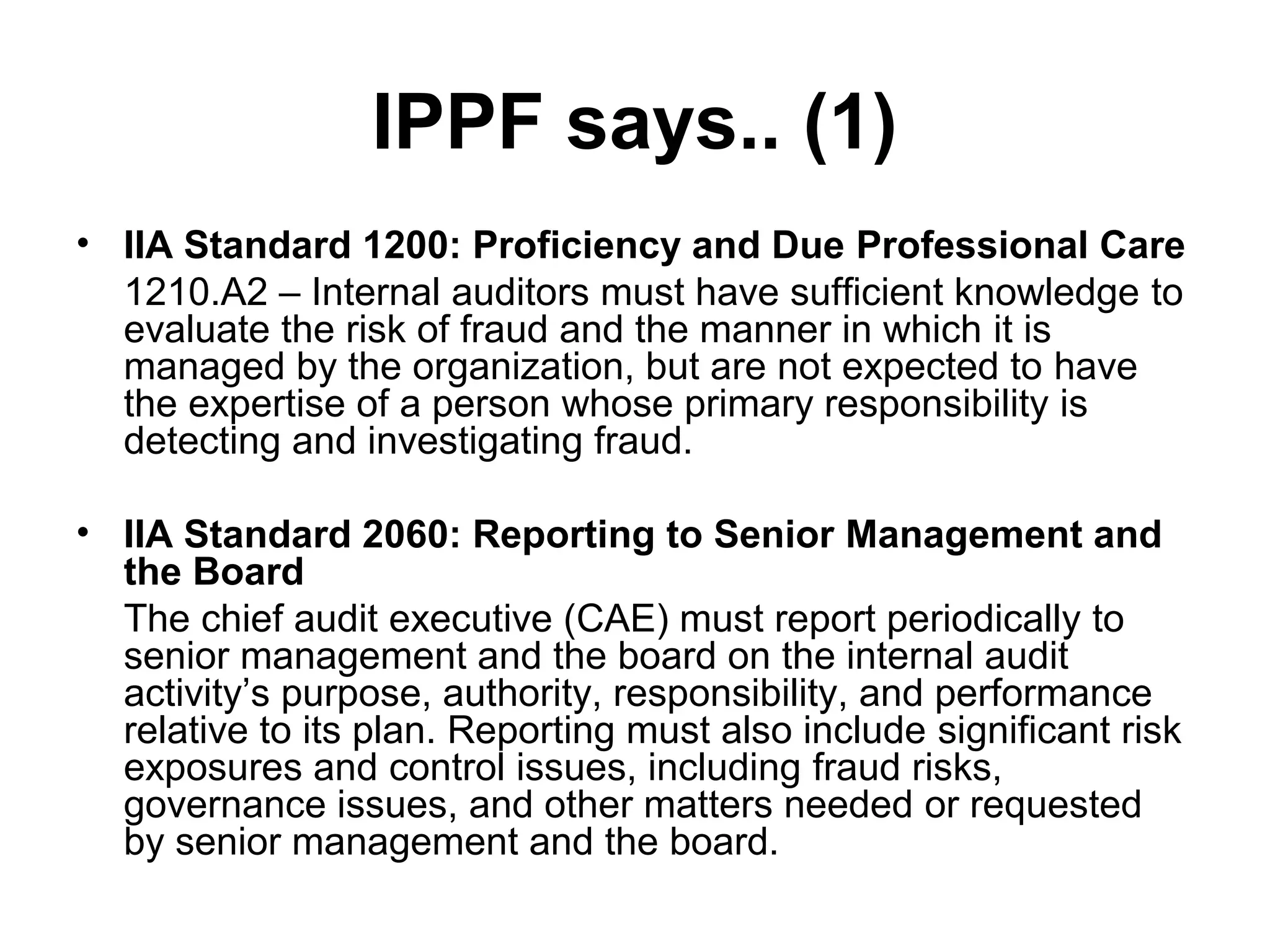 Slide cia course fraud | PPT