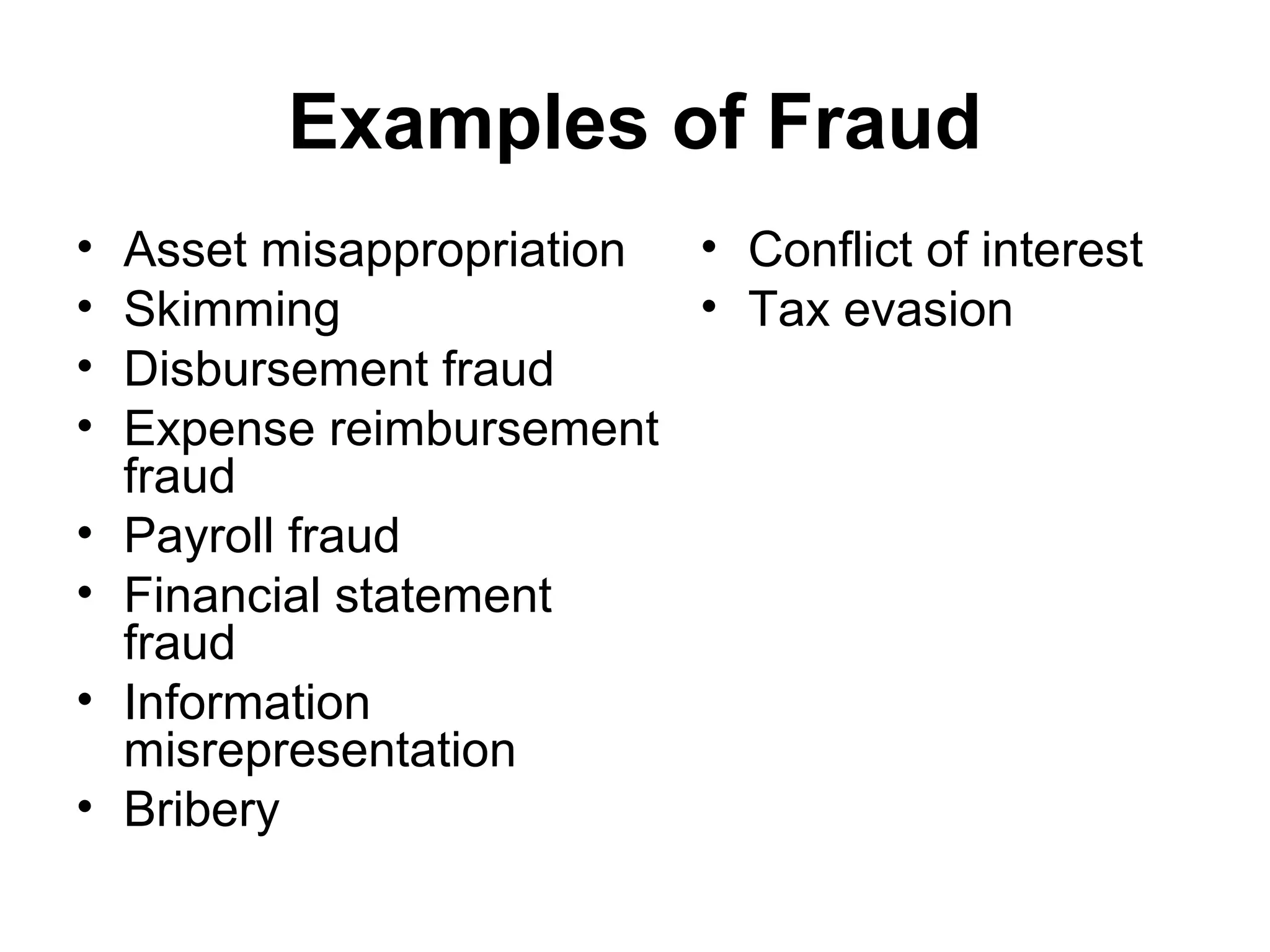 Slide cia course fraud | PPT