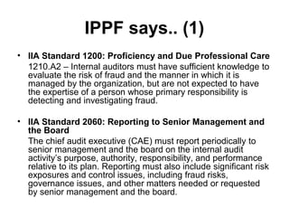 Slide cia course fraud | PPT