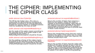Slide cipher based encryption | PPT