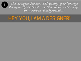 The Current Top 10 Reigning Visual Slide Style Cliches | PDF