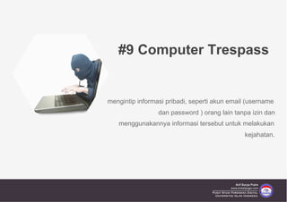 Macam Macam Kejahatan Siber ( Cybercrime ) | PDF