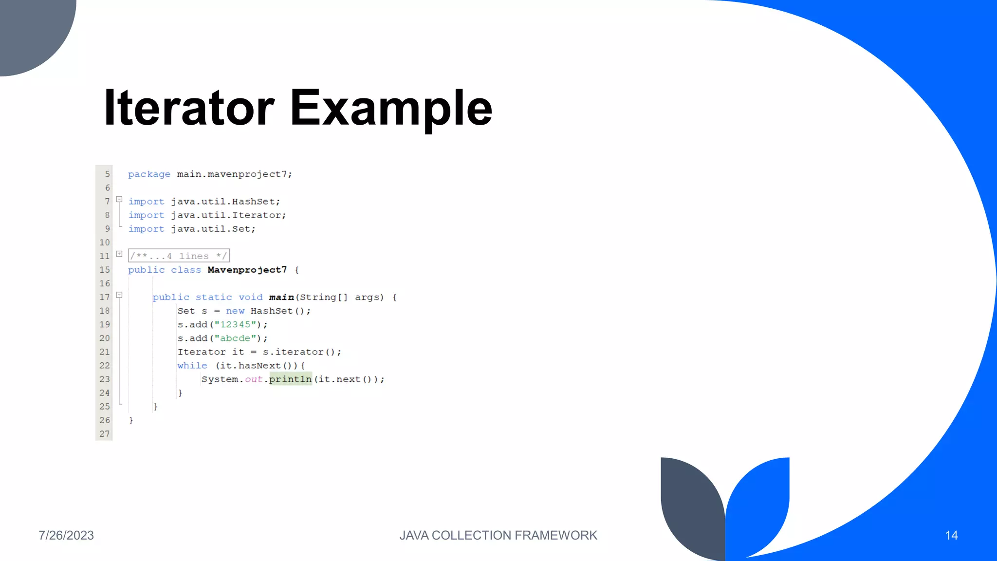 Slide Dasar Materi Java Collection Framework | PPTX