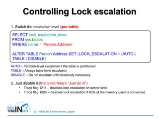 The nightmare of locking, blocking and isolation levels! | PPT