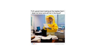 Stoodis: Indigenous Political Activism Through Facebook Memes | PPTX ...