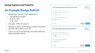 Testing Design System Changes Across Your Application -- Intuit Use ...