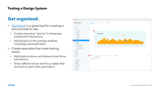 Testing Design System Changes Across Your Application -- Intuit Use ...